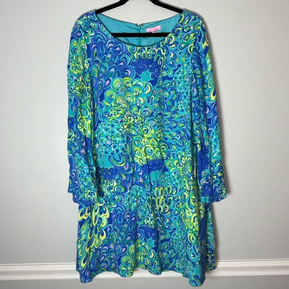 Lilly Pulitzer | Dresses | Lilly Pulitzer Xl Lillys Lagoon Colette ...